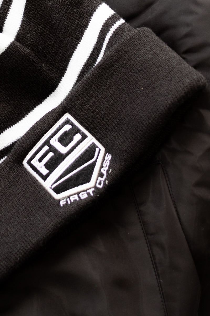 First Class Branded Toque in Black – PRIV Collections