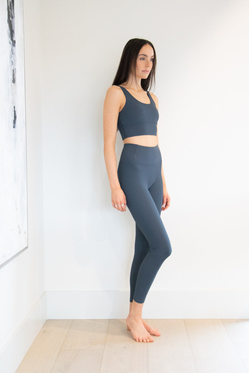 Royal Ribbed Sports Bra in Nautical – PRIV Collections